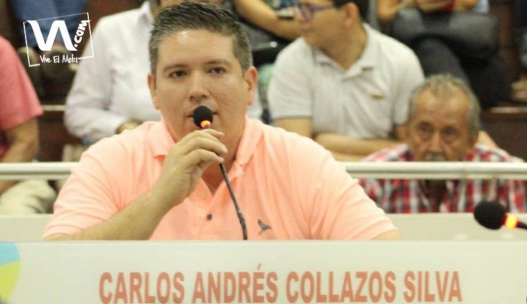 Concejo de Villavicencio suspendió al concejal Carlos Andrés Collazos Silva