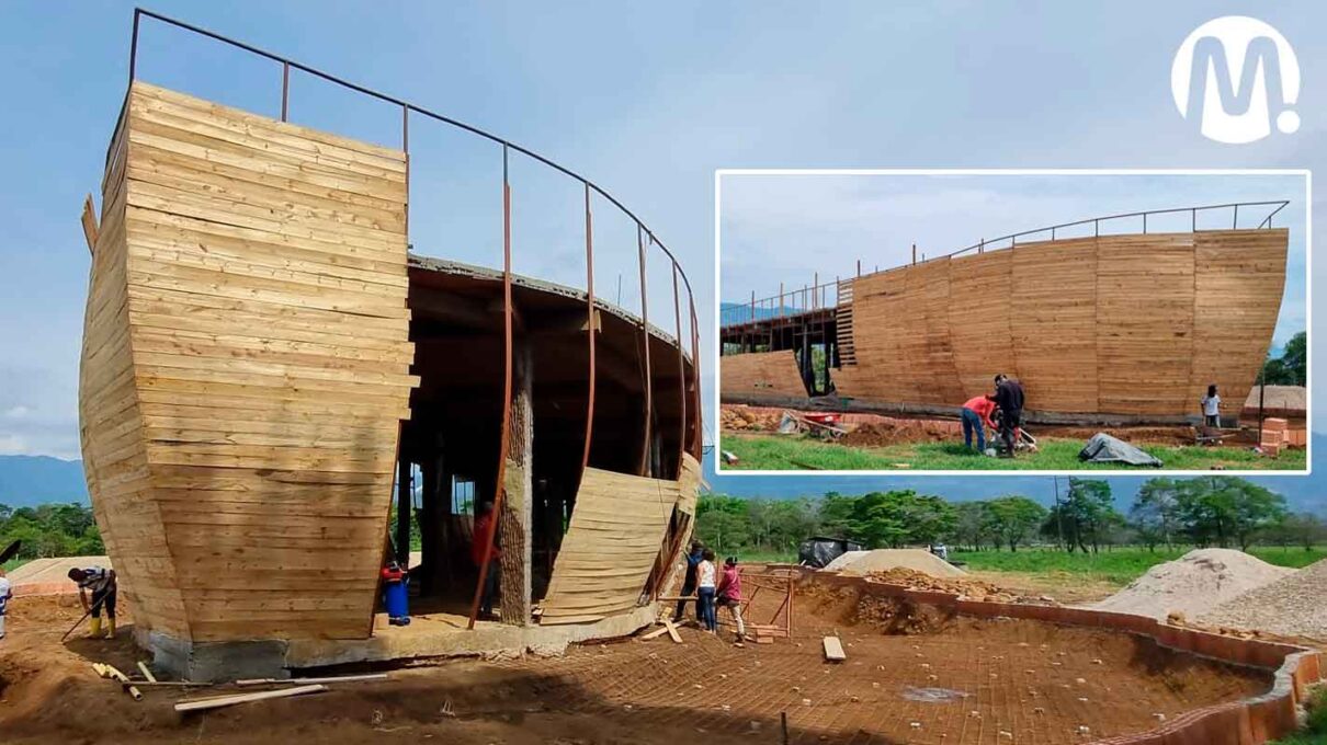 Construyen réplica del Arca de Noe como proyecto turístico en Casanare