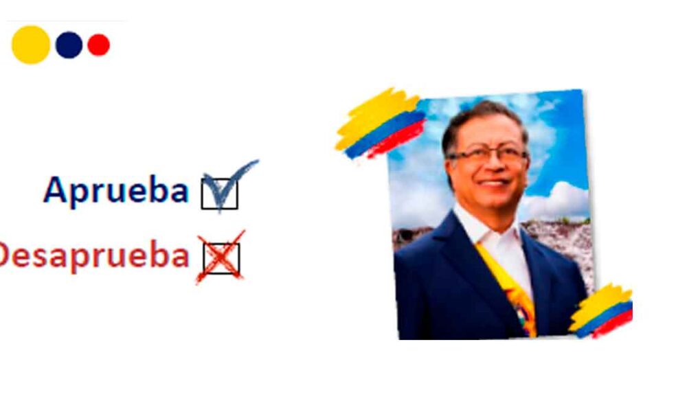 Solo 33,8 % de los colombianos aprueba la gestión de Gustavo Petro Solo 33,8 % de los colombianos aprueba la gestión de Gustavo Petro