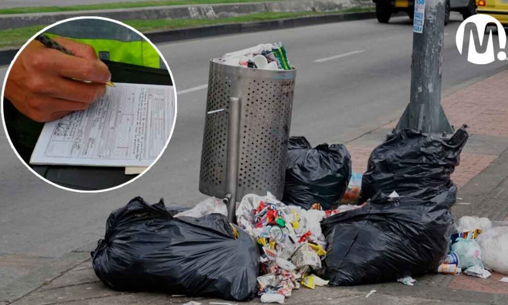 Aplicarán comparendo ambiental por botar basura en las calles de Villavicencio