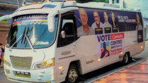 Con el ‘Bus de la Seguridad’, Darwin Castellanos lleva su propuesta a ...